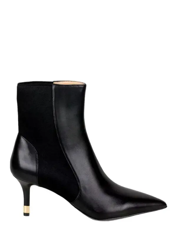 Furla Pointed-toe Panelled Boots - Black