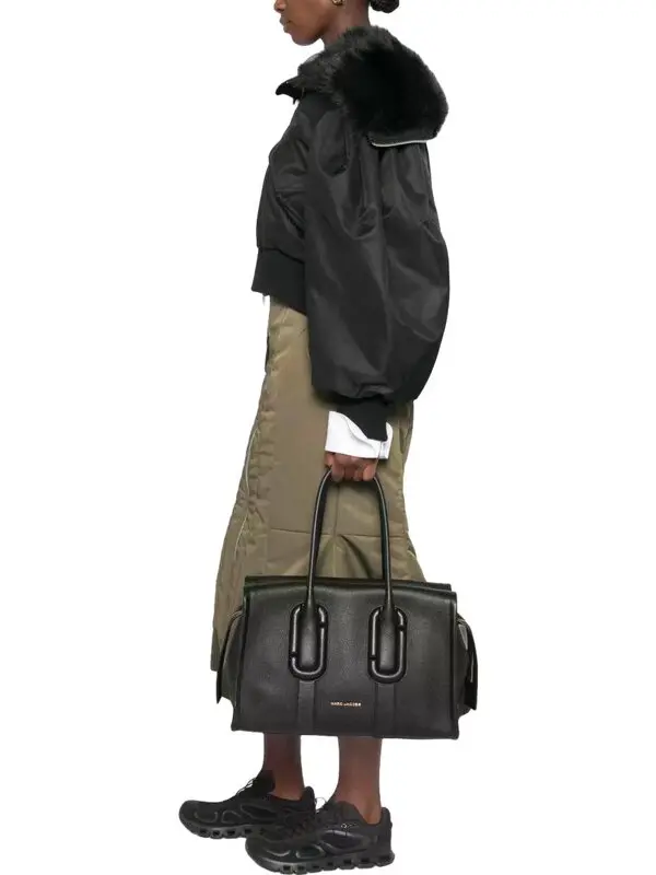 Marc Jacobs Logo-plaque Tote Bag - Black