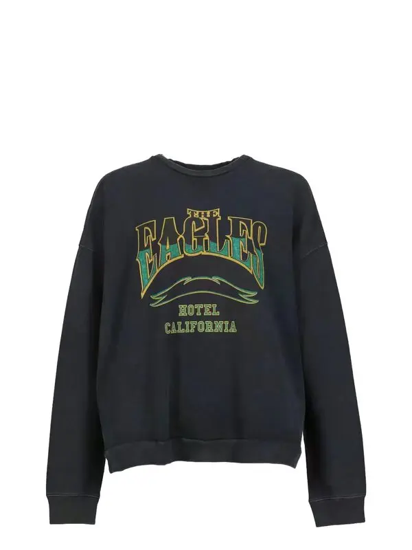 JUN/NAKAYAMA Eagles Graphic-print Sweatshirt - Black