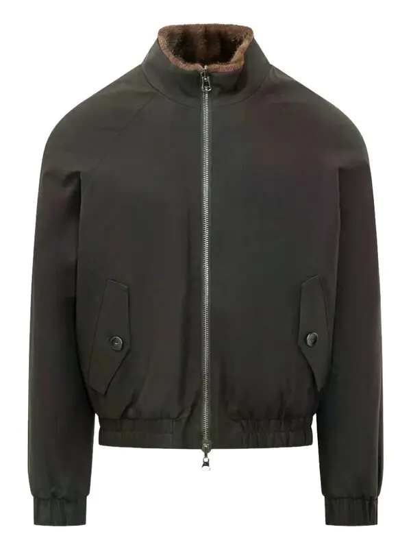 VALENTINI 1972 Reversible Faux-fur Jacket - Green