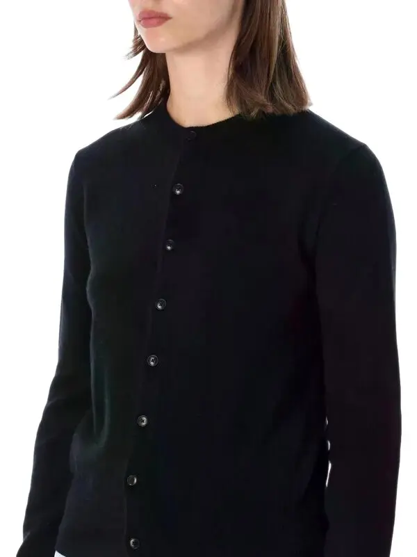 Extreme Cashmere Little2 Button-up Cardigan - Black