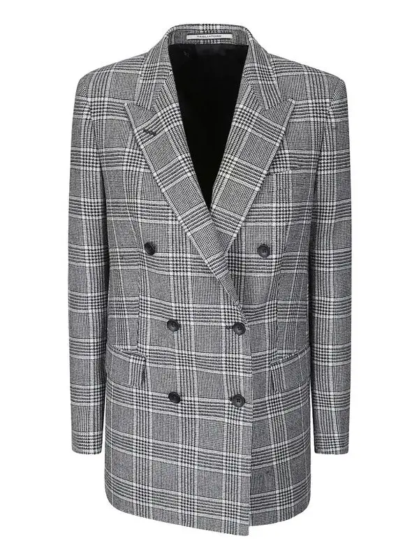 Tagliatore Jasmine Double-breasted Blazer - Grey