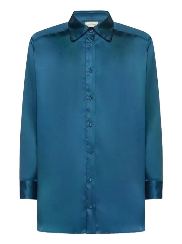 PIERRE-LOUIS MASCIA Mutka Shirt - Blue
