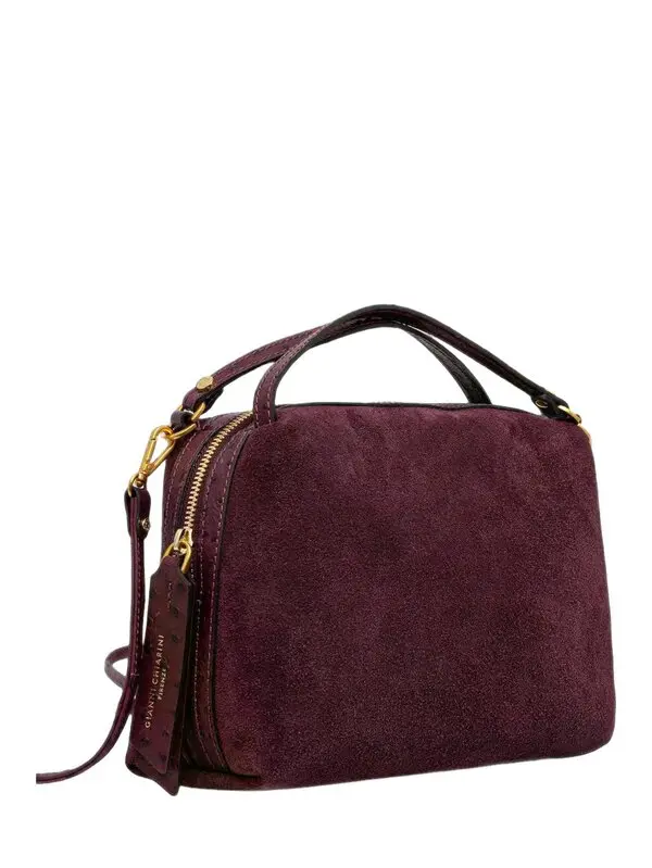 GIANNI CHIARINI Alifa Suede Tote Bag - Red