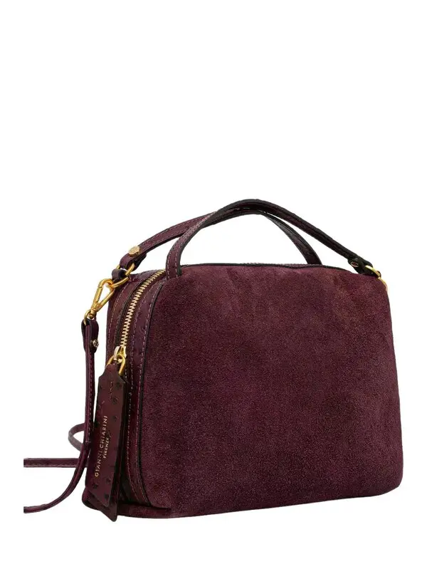 GIANNI CHIARINI Medium Alifa Suede Tote Bag - Red