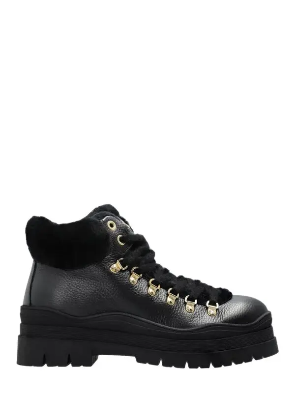 Bogner Arosa Leather Snow Boots - Black