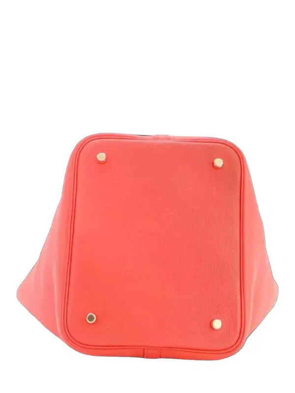 Hermès Picotin Lock Bag Maurice Mm Bucket Bag - Red