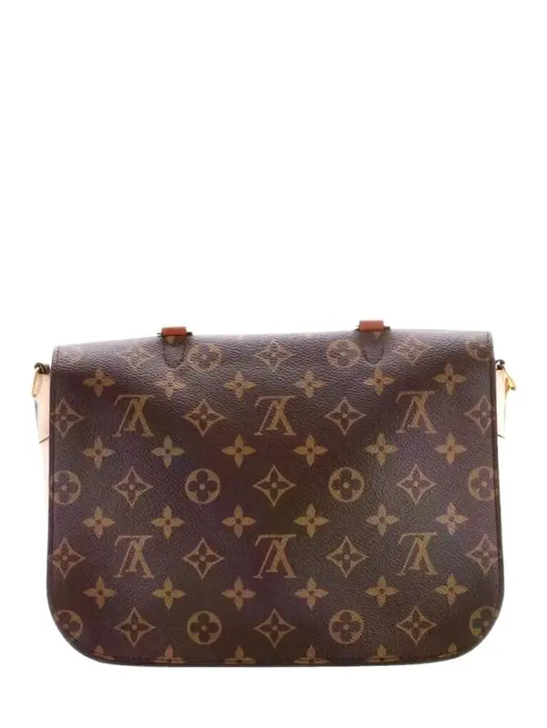 LOUIS VUITTON Vaugirard Handbag Monogram Canvas With Leather Satchel - Neutrals