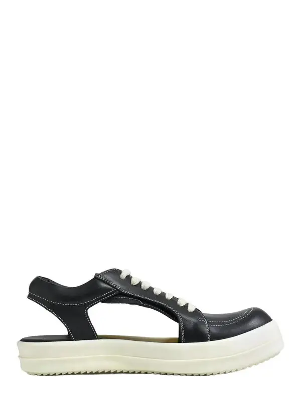 Rick Owens Cut Out-detail Sneakers - Black