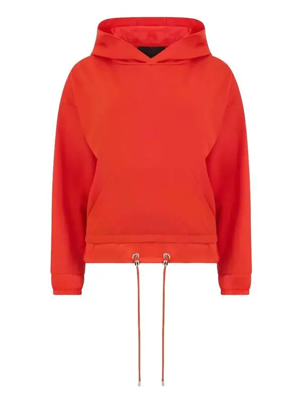 MOORER Drawstring Hoodie - Red