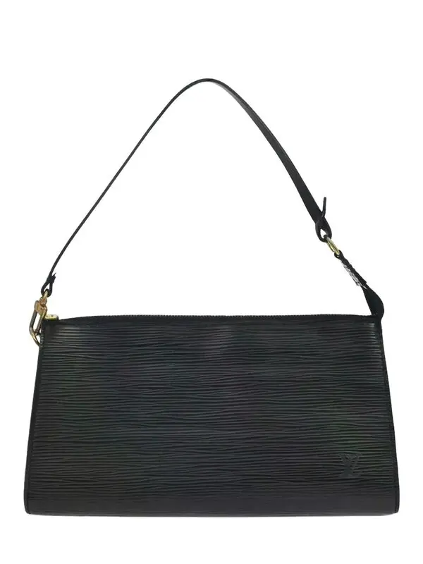 LOUIS VUITTON 2004 24 Pochette Accessoires Tote Bag - Black