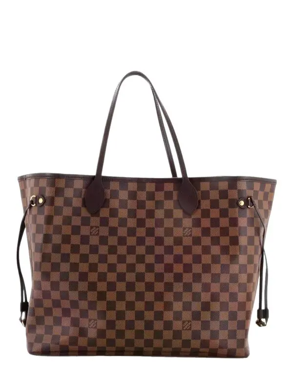 LOUIS VUITTON Neverfull Damier Gm Tote Bag - Brown