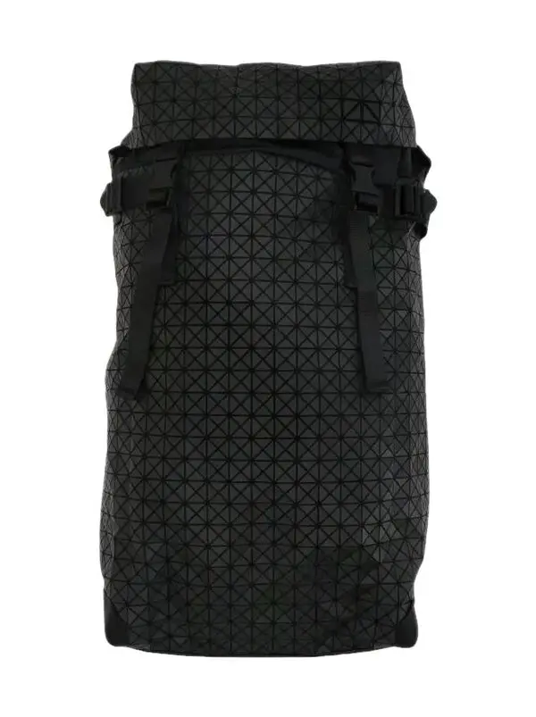 Issey Miyake Geometric-panelled Backpack - Black