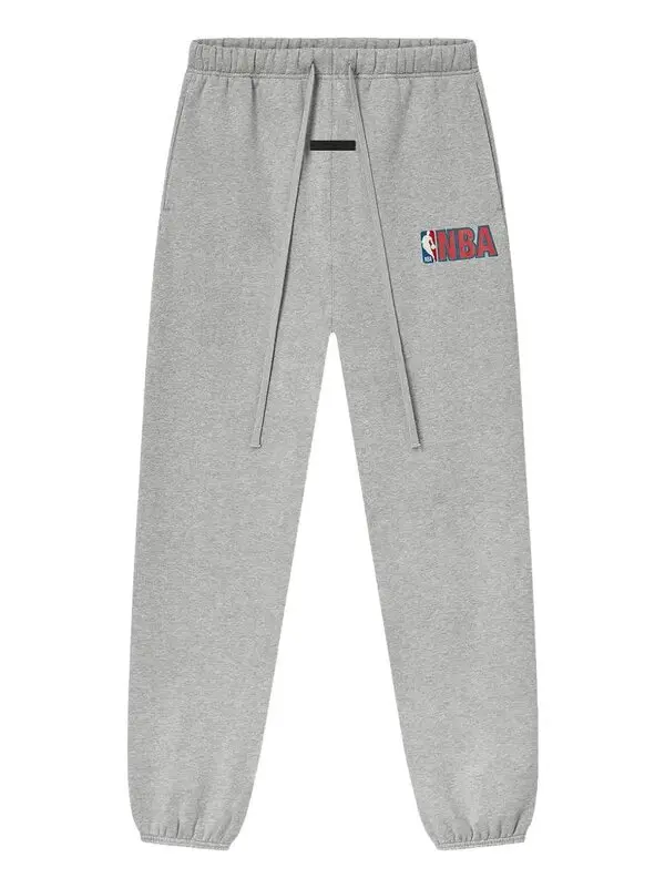 Fear Of God X Nba Logo-print Track Pants - Grey
