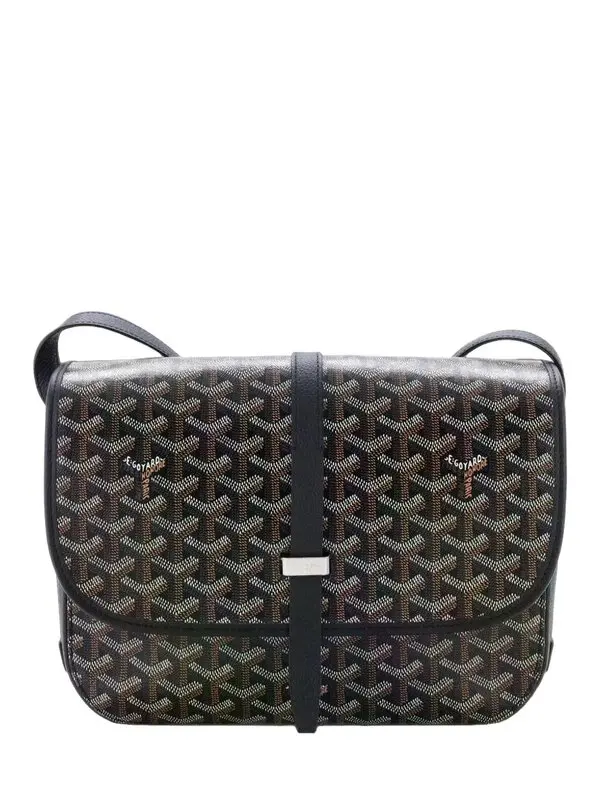 Goyard Coated Canvas Belvedere Ii Messenger Bag - Black