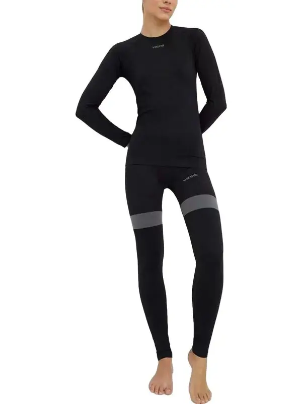 VIKING Contrast-panel Ski Set - Black