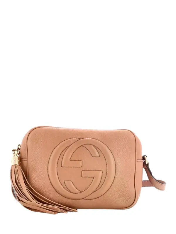 Gucci Soho Disco Leather Small Crossbody Bag - Neutrals
