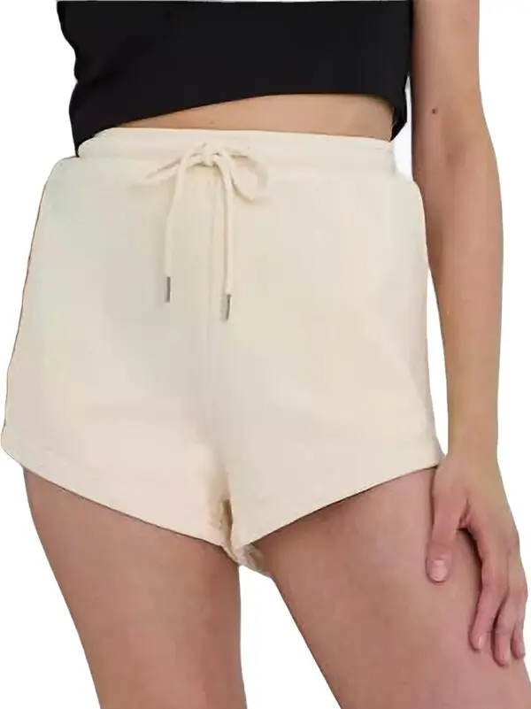 YOUNG POETS Drawstring-waist Jersey Shorts - Neutrals
