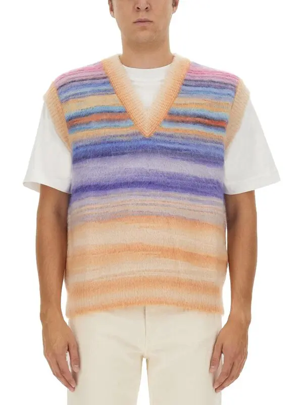 Missoni Striped Knitted Vest - Multicolor