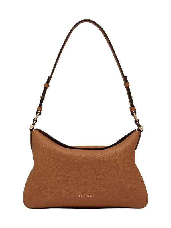 Strathberry Sway Maxi Shoulder Bag - Brown