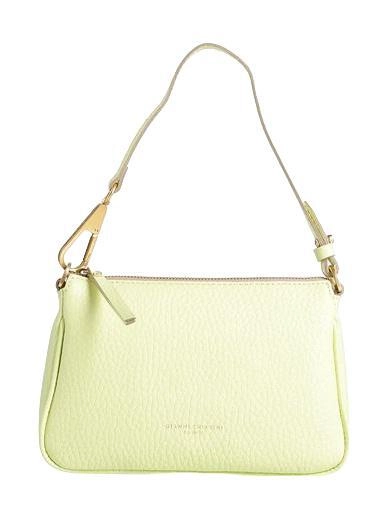 GIANNI CHIARINI Pebbled-leather Handbag - Yellow