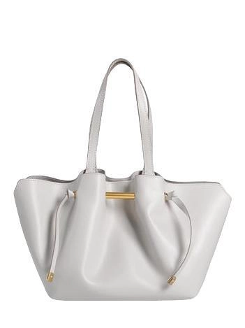 GIANNI CHIARINI Leather Tote Bag - Grey