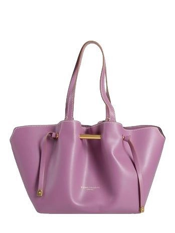 GIANNI CHIARINI Leather Tote Bag - Purple