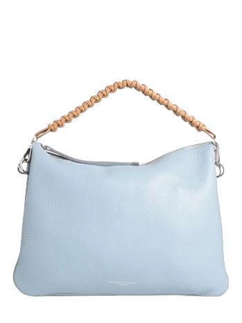 GIANNI CHIARINI Pebbled-leather Handbag - Blue