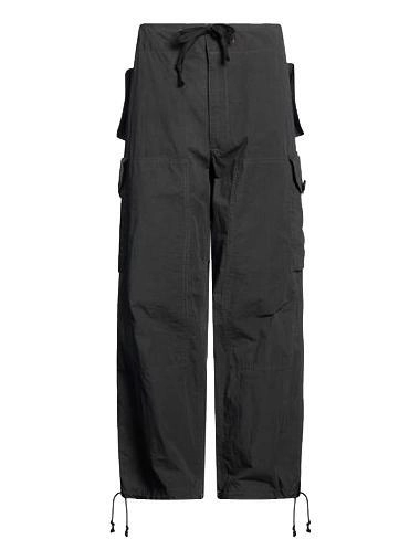 MAISON MARGIELA Pants Size Cotton, Polyamide - Black