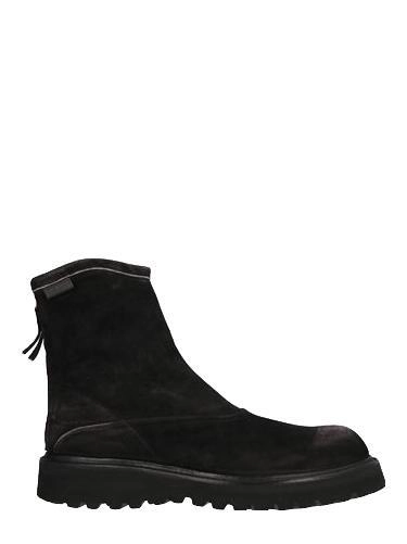 Premiata Leather Ankle Boots - Black