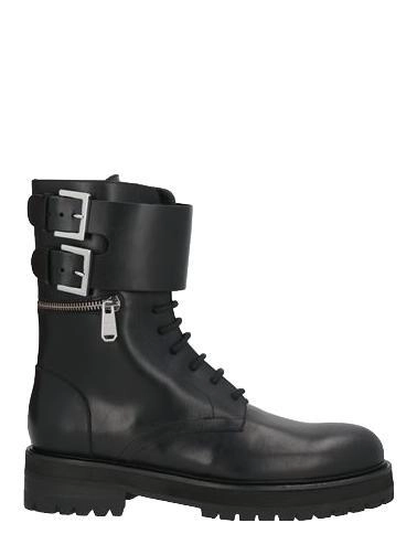 DONDUP Leather Ankle Boots - Black