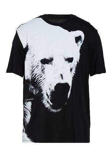 Armani Exchange T-shirt Size Cotton - Black