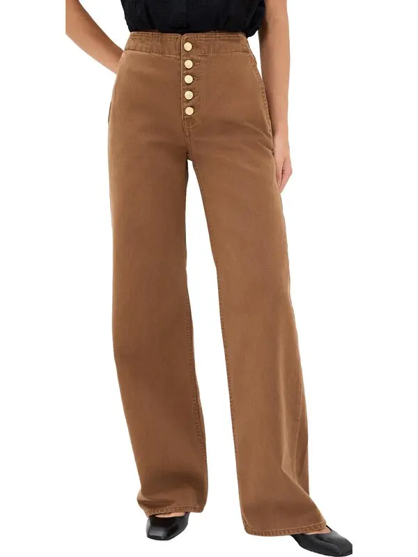 Ulla Johnson Jasmine Jeans - Umber