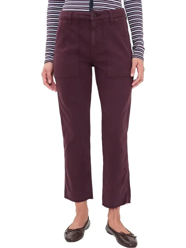 AMO Easy Army Trousers - Mulberry