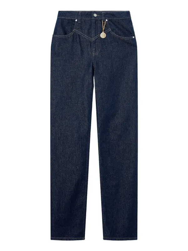 Stella McCartney Chaps Stitch Slim-leg Jeans - Blue