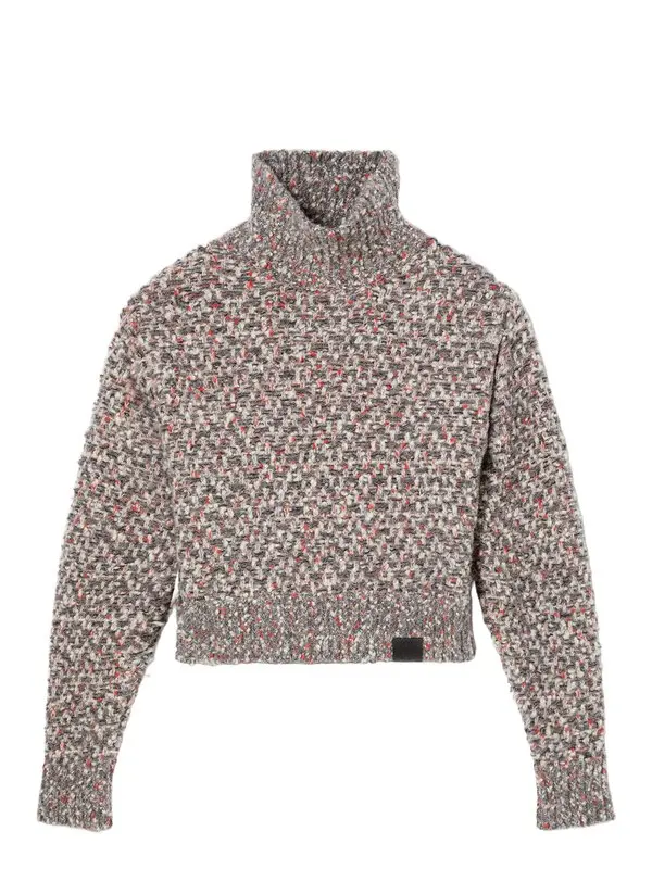 Stella McCartney Textured Knit Jumper - Grey