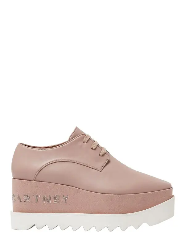 Stella McCartney Elyse Logo Platforms - Pink