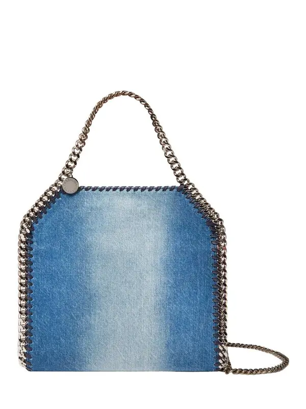 Stella McCartney Falabella Denim Mini Tote Bag - Blue