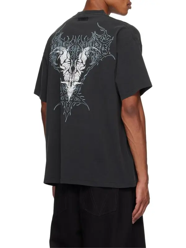 Vetements Open-necked Shirt - Black