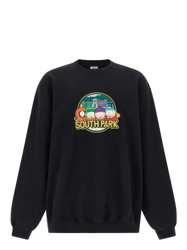Vetements South Park Graphic Sweater - Black