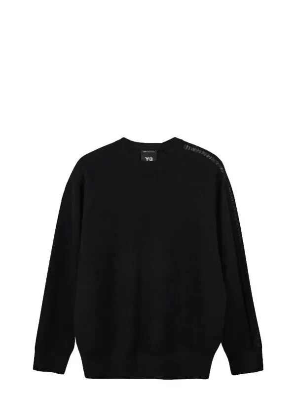 Y3 Knit Crewneck Jumper - Black