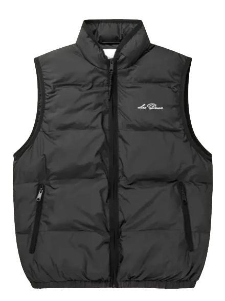 LES DEUX Sleeveless Vest - Black