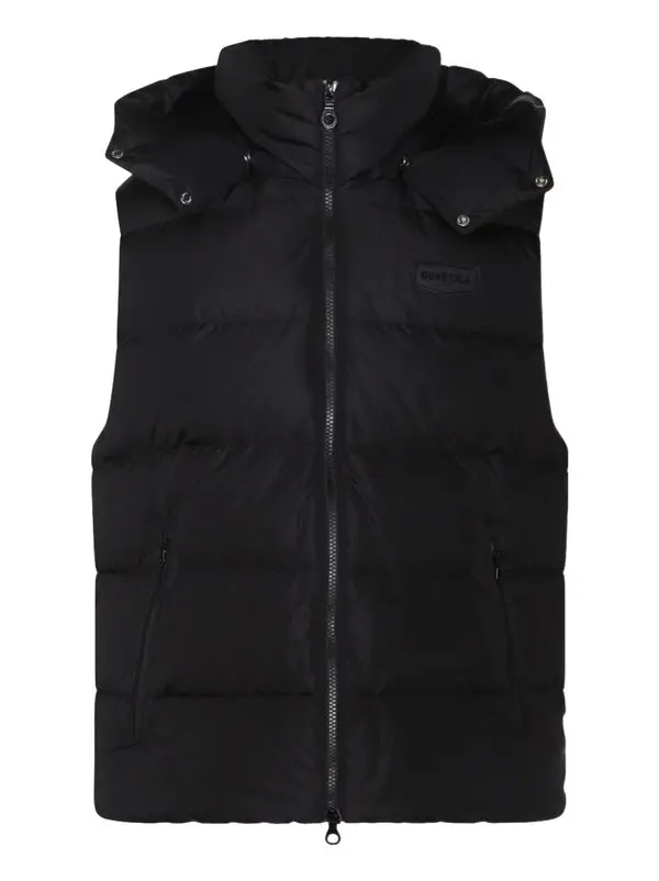 Duvetica Hooded Padded Gilet - Black