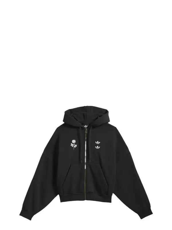 ADIDAS X WILLY CHAVARRIA Heavyweight Zip Hoodie - Black