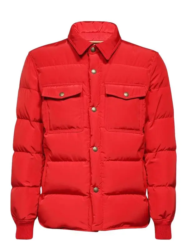 TOM FORD Long-sleeved Cotton Suit - Red