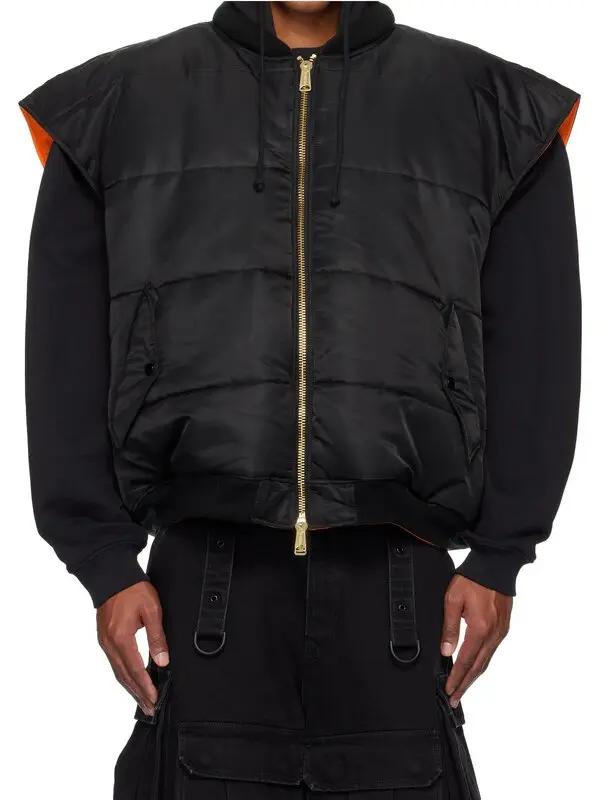 Vetements Zip-up Quilted Vest - No