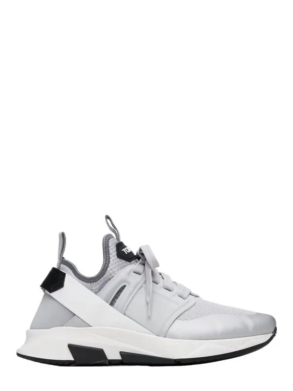 TOM FORD Jago Low-top Sneakers - Silver/white