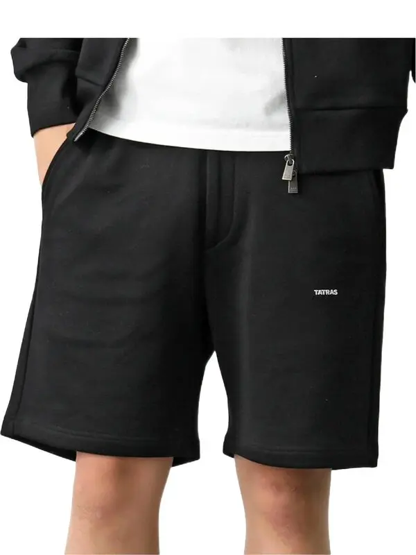 TATRAS Drawstring Athletic Shorts - Black