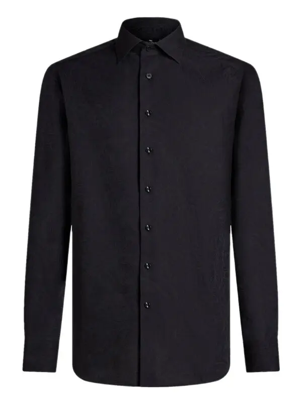 Etro Long-sleeved Shirt - Black