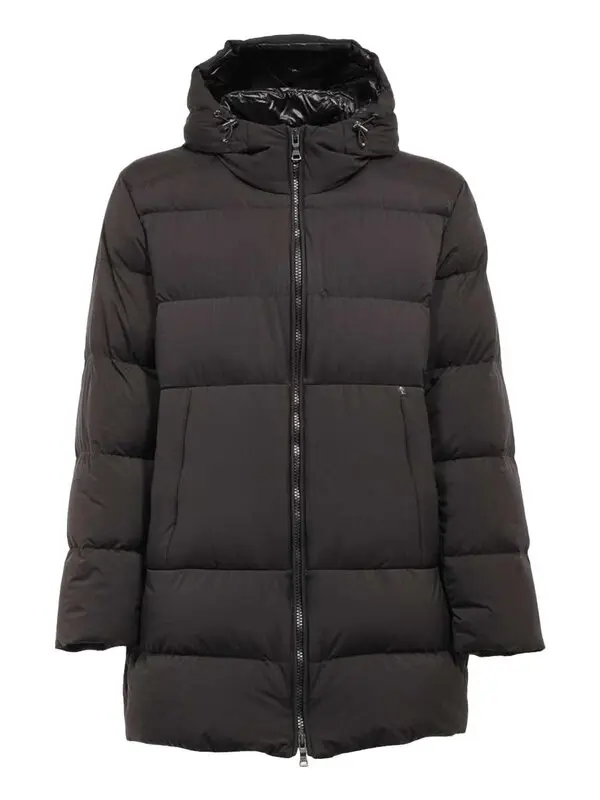 Paul & Shark Long-sleeved Padded Down Jacket - Black